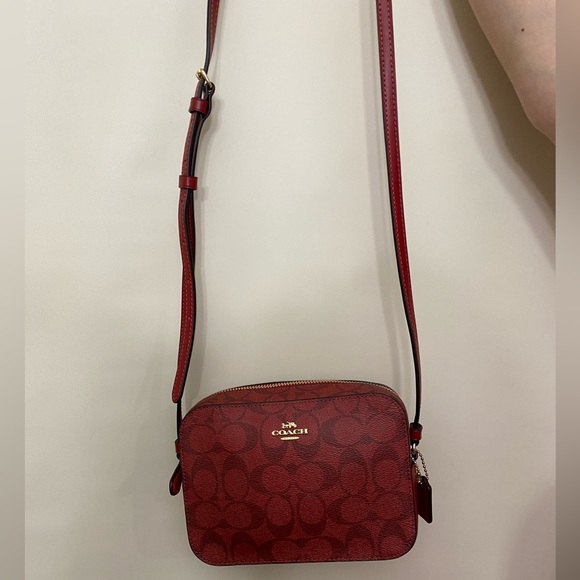 Coach | Bags | Mini Red Coach Cross Body Bag | Poshmark